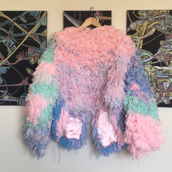 Saccharine Shrine | Jackets & Coats | Saccharine Shrine Super Sick Yarn ...